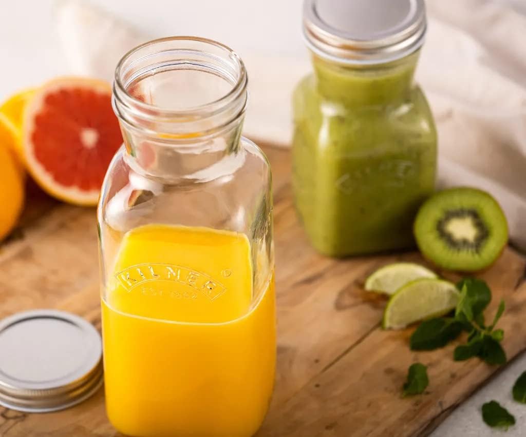 Kilner Juice & Sauce Bottle 0.5 Litre – Happy Kombucha