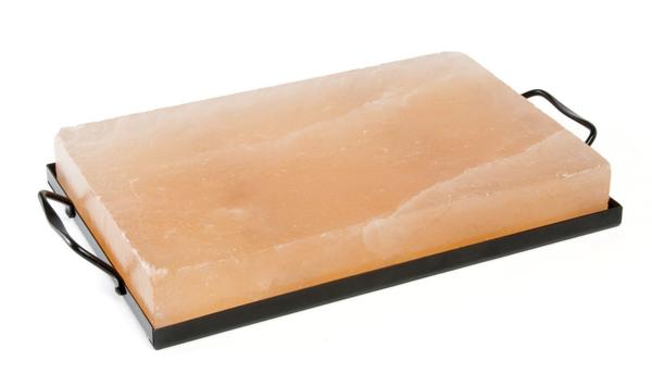 Himalayan Salt Cooking Plate/Slab with steel holder freeshipping ...